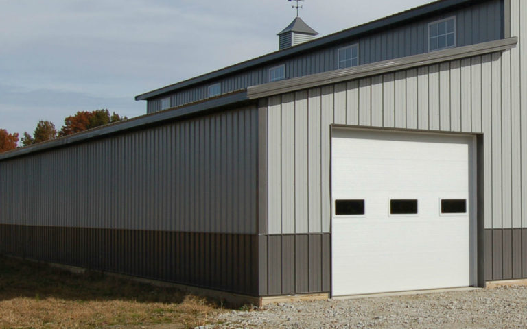 Lean-To Porch Options For Pole Barns & Pole Buildings
