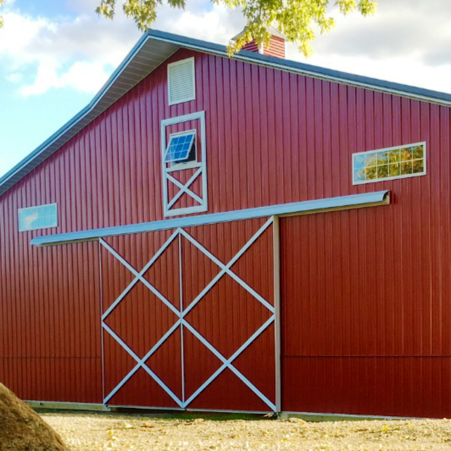 Single or Split Sliding Doors For Pole Barns & Pole Buildings