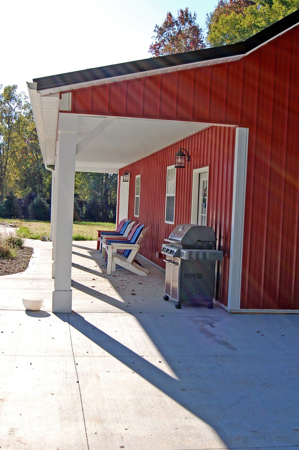Lean-To Porch Options For Pole Barns & Pole Buildings
