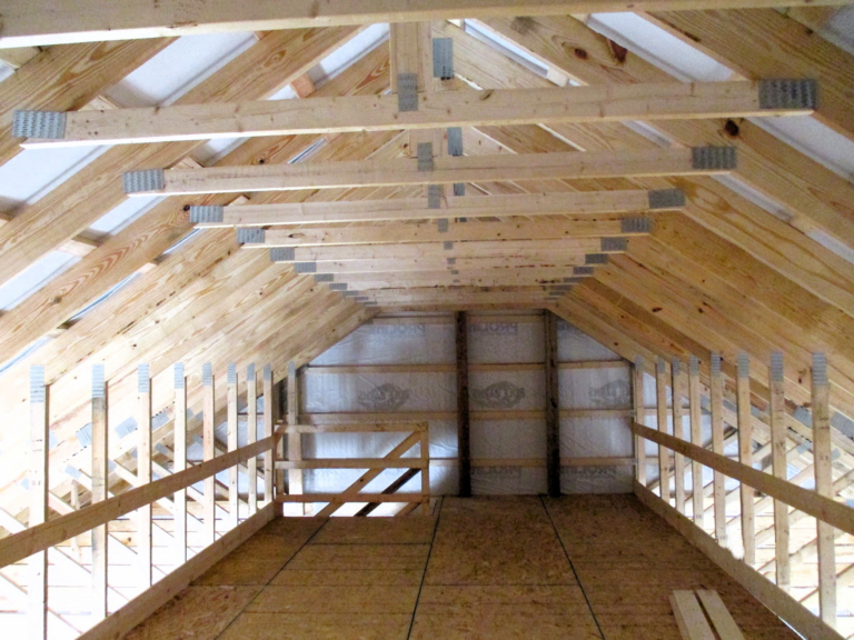 Attic & Loft Options For Pole Barns & Pole Buildings