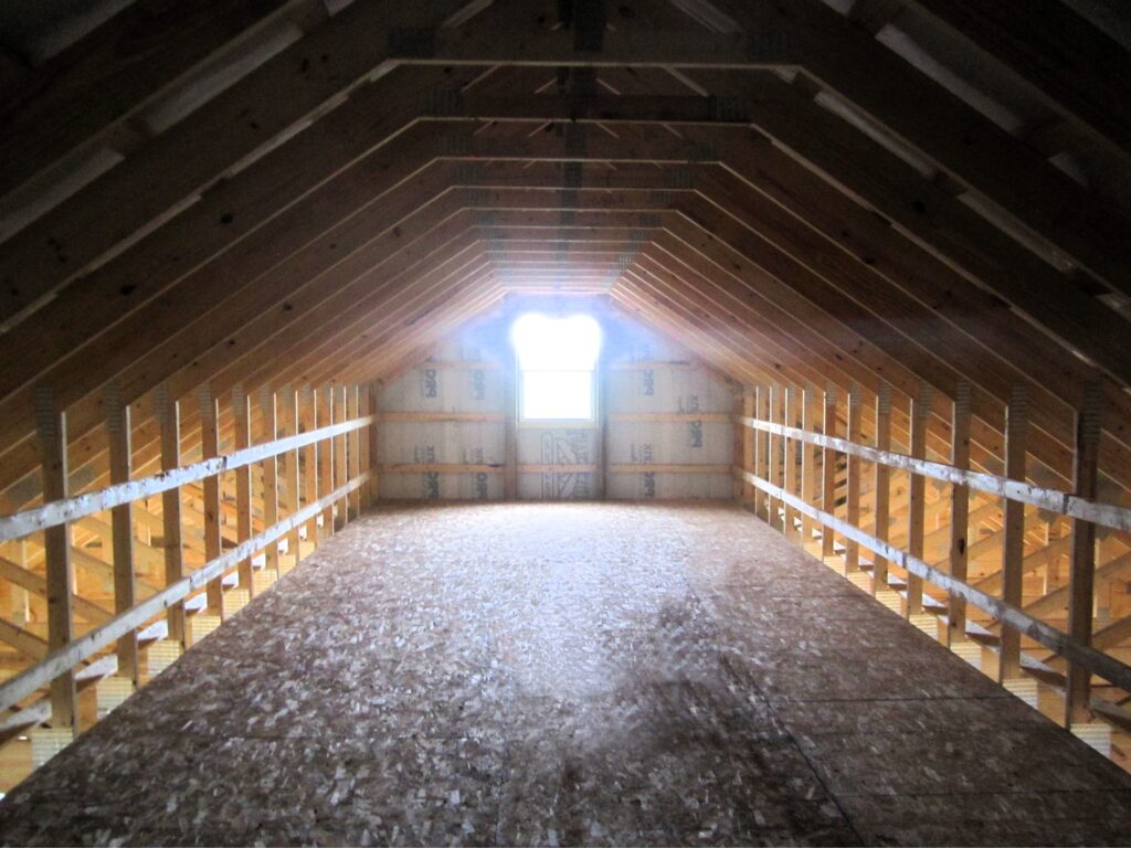 Attic & Loft Options For Pole Barns & Pole Buildings