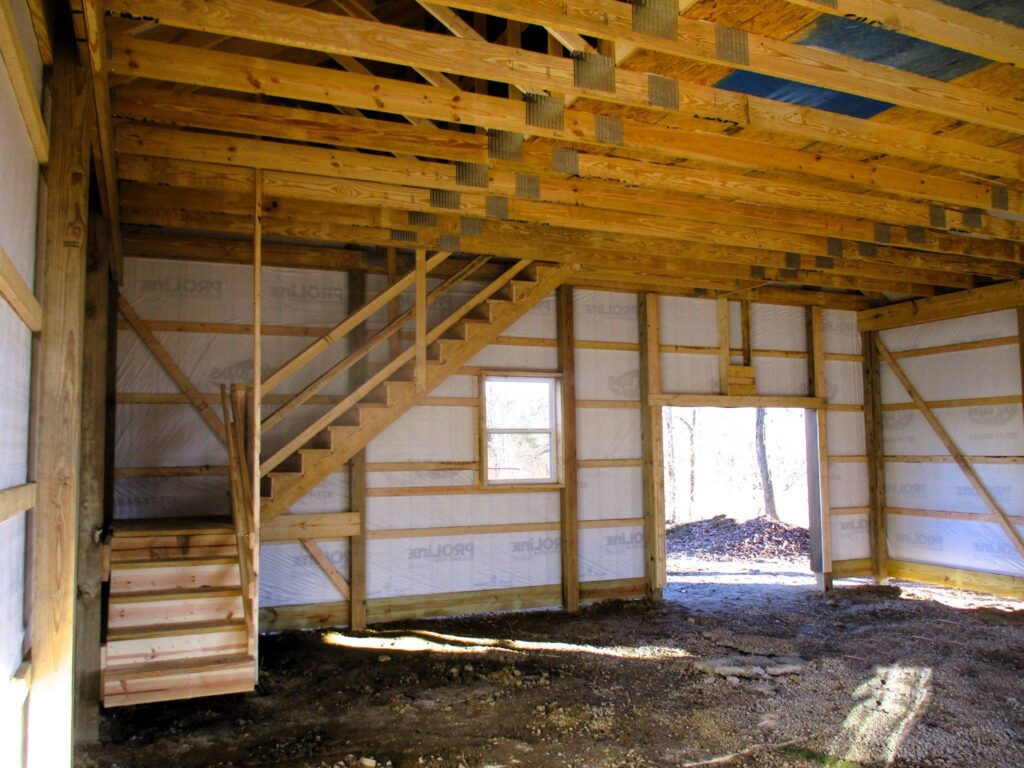 Attic & Loft Options For Pole Barns & Pole Buildings